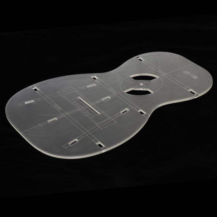 Magic Sound 26inch Transparent Ukulele Body Template For Mini Guitar ...