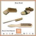 Hard Brass Wired Brush / Berus Dawai Tembaga/Berus Bulat Lantai Besi ...