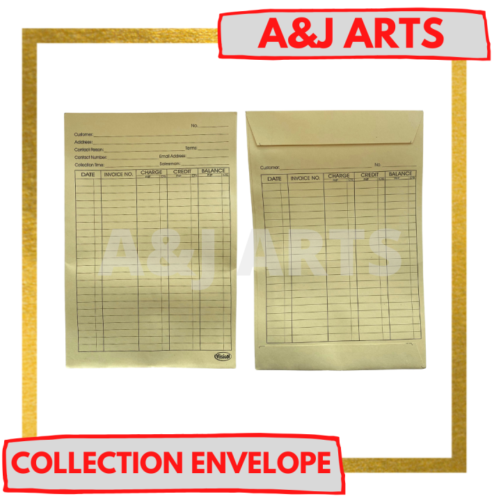 Collection Envelope/ Statement Envelope 6 x 9 sold by 100s | Lazada PH