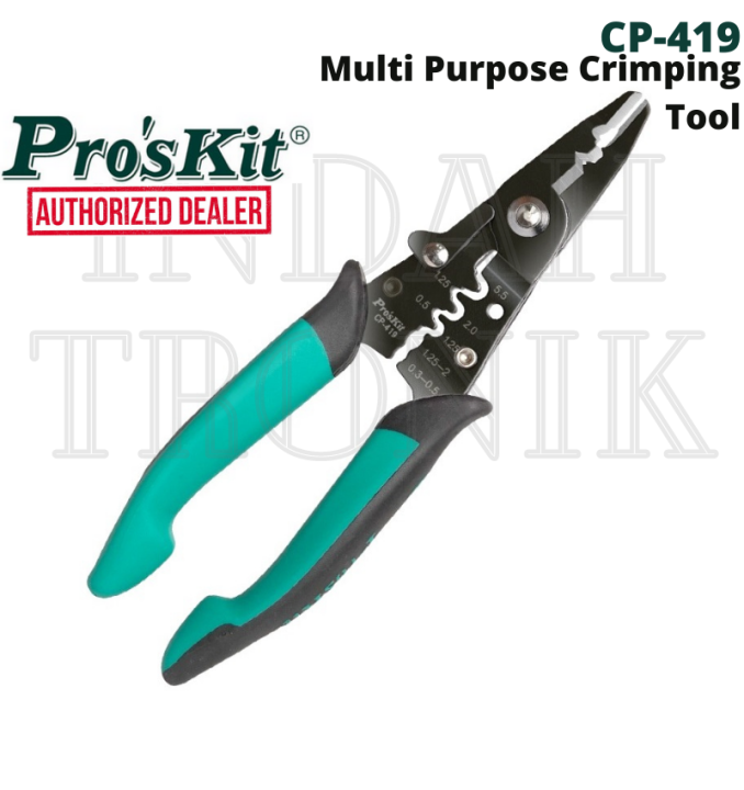 Pro'sKit CP-419 Multi Purpose Crimping Tool | Lazada