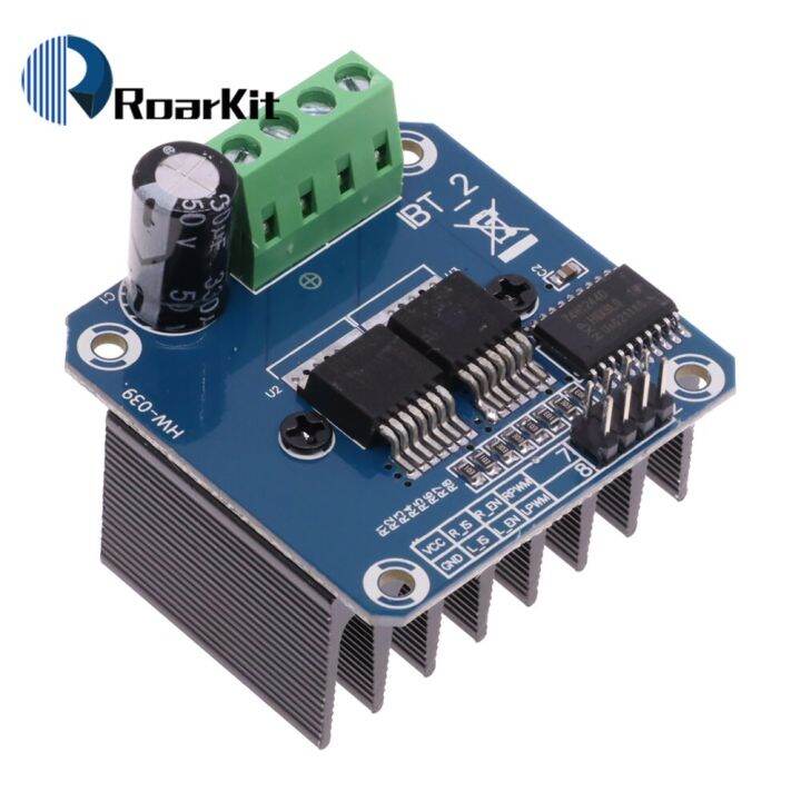 คู่ BTS7960 B BTS7960B DC 43A Stepper Motor Driver Module H-Bridge PWM Module สําหรับ Arduino ...