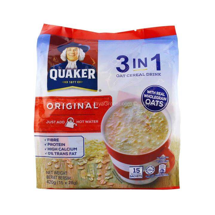 Quaker Original 3in1 (15 sticks) | Lazada