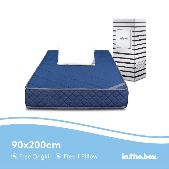 Matras In The Box HYBRID Kasur Spring Bed Inthebox Original | Lazada ...