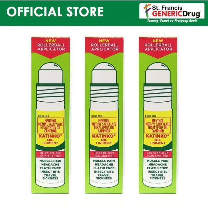 Menthol + Methyl Salicylate + Eucalyptus Oil + Camphor (Katinko®) Oil ...