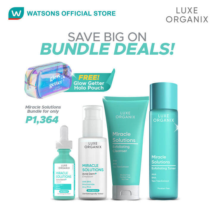 LUXE ORGANIX Miracle Solutions Line Bundle | Lazada PH