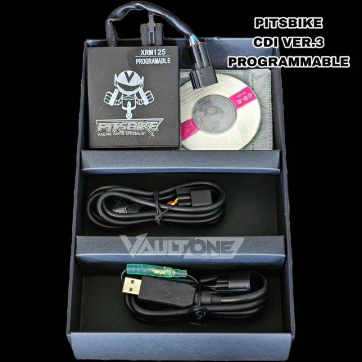 PITSBIKE RACING CDI 8 PROGRAM V1 V3 (PROGRAMMABLE) | XRM125 RS WAVE125 R150 NEWBREED REBORN ...