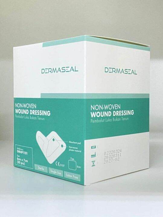 Dermaseal Non-Woven Wound Dressing ( 1 pcs ) | Lazada