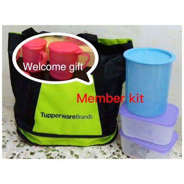 Tupperware member kit | Lazada