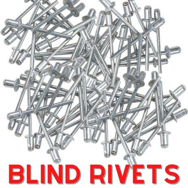 New 2023 (PER BOX) BLIND RIVETS 1/8x1/2 1/8x3/4 5/32x1/2 5/32x3/4 3 ...