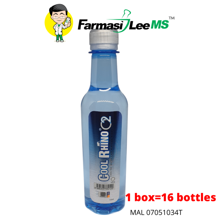 Cool Rhino O2 Cooling Water 350ml x16 bottles (Exp 07/2025) | Lazada