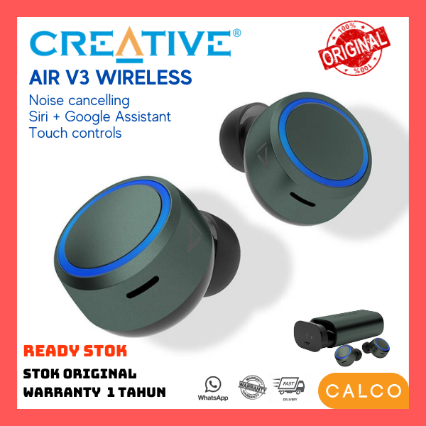 CREATIVE Outlier Air V3 Noise Cancelling Wireless Earbuds | Lazada ...