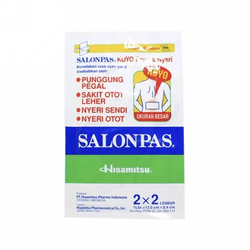 Salonpas Koyo Ukuran Besar Isi 2x2 Lembar Hisamitsu / Koyo Otot ...
