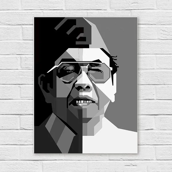 HIASAN DINDING GUS DUR / HIASAN RUMAH / LUKISAN GUS DUR / HIASAN RUANG ...