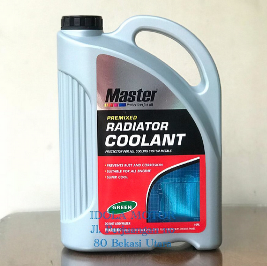 Air Radiator Coolant Master Hijau isi 4 Liter | Lazada Indonesia