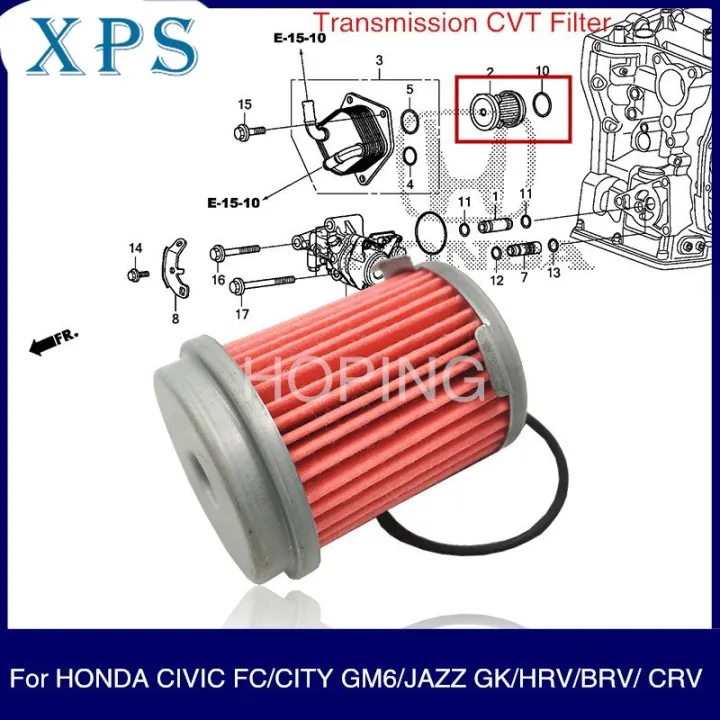 xps Auto CVT Transmission Auto Filter CVT Oil Filter 25450-P4V-013 For ...