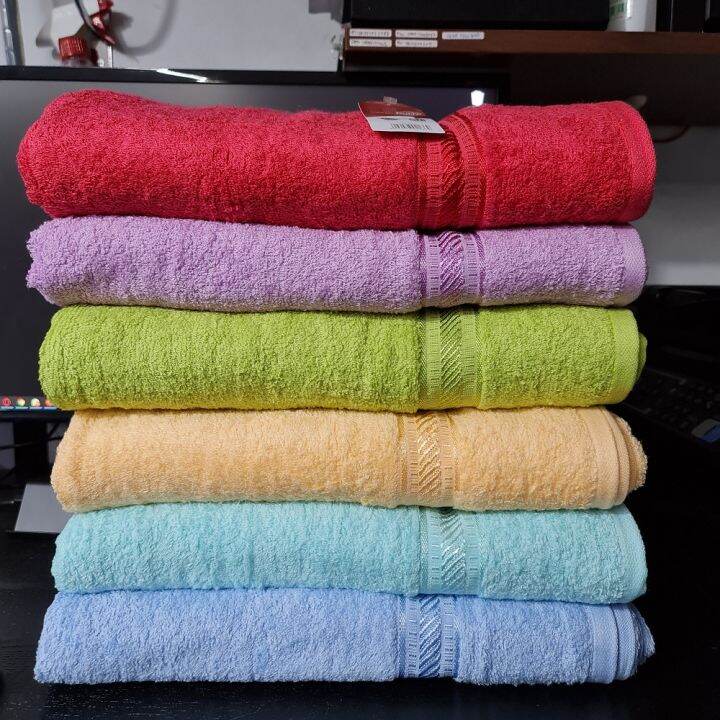 Handuk Merah Putih 30x70 50x100 70x135 CM | Lazada Indonesia