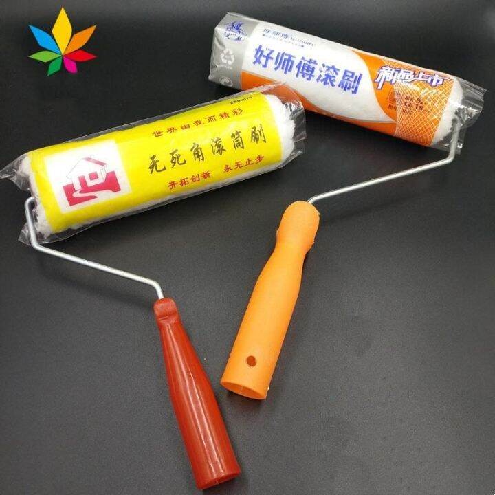 8" 200MM PAINT ROLLER WITH HANDLE / PAINT ROLLER WITH HANDLE/ tangkai ...