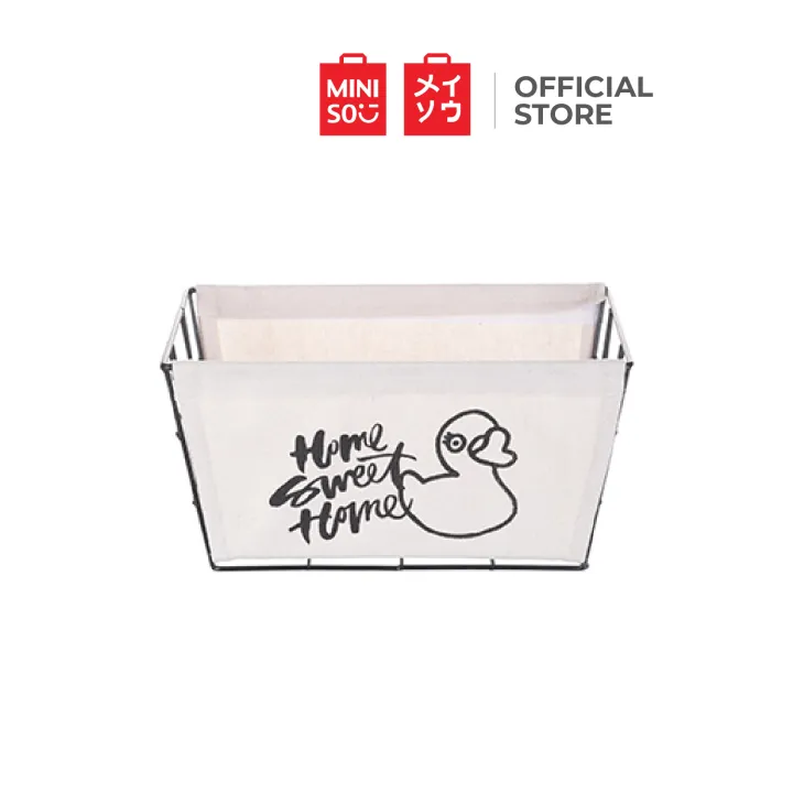 MINISO Iron Storage Basket | Lazada PH
