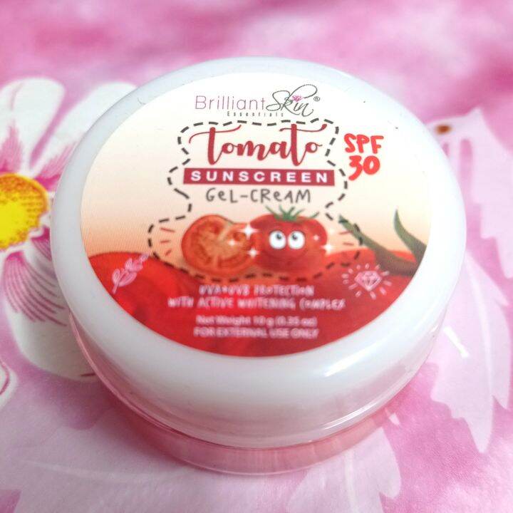Brilliant Skin Tomato Sunscreen Gel Cream | Lazada PH