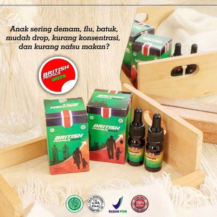 British Propolis 6ml Green Anak (1-12 thn) | Lazada Indonesia