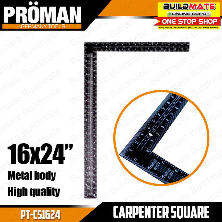 PROMAN Carpenter Square 16 x 24" PT-CS1624 •BUILDMATE• | Lazada PH