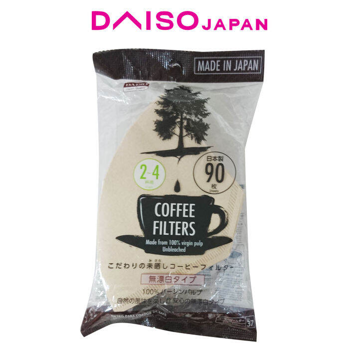 Daiso Brown Coffee Filters 2 - 4 Cups | Lazada PH