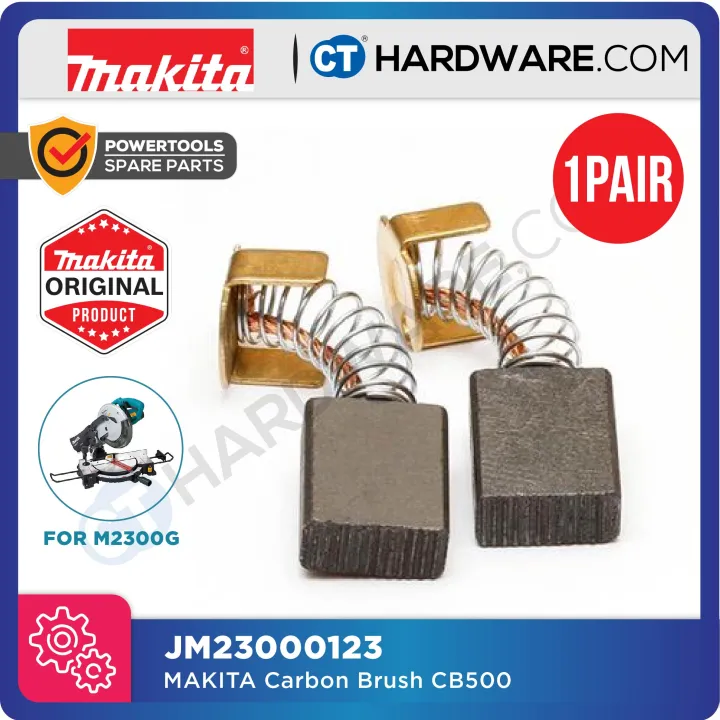 MAKITA JM23000123 CARBON BRUSH CB500 FOR CORDED TOOL M2300G | Lazada