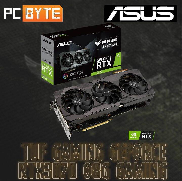 ASUS TUF Gaming GeForce RTX 3070 OC 8GB GAMING | Lazada