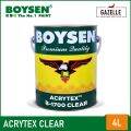 Boysen Acrytex Acrylic Solvent Based Coating Cast / Clear / Primer ...