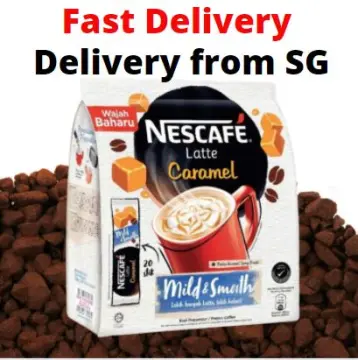 Nescafe Latte Caramel (Coffee Latte) Instant Coffee Packets, 56% OFF