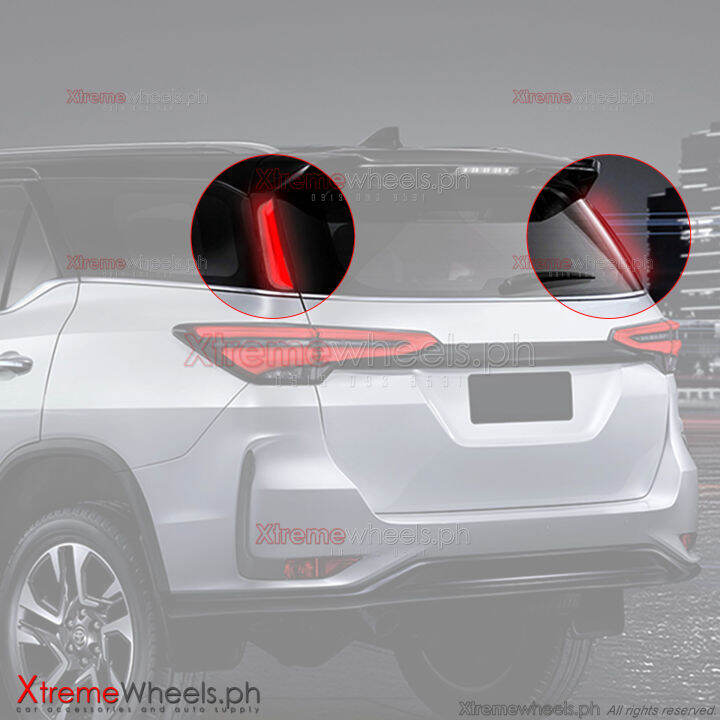 Toyota Fortuner 2016-2020 Rear Bumper Pillar Led Light with signal ...