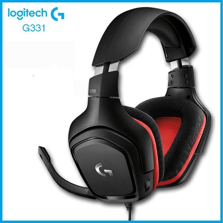 Logitech G331 Headphone Wired Gaming Gaming Headset with Microphone For PC PS4 Xbox Nintendo ...