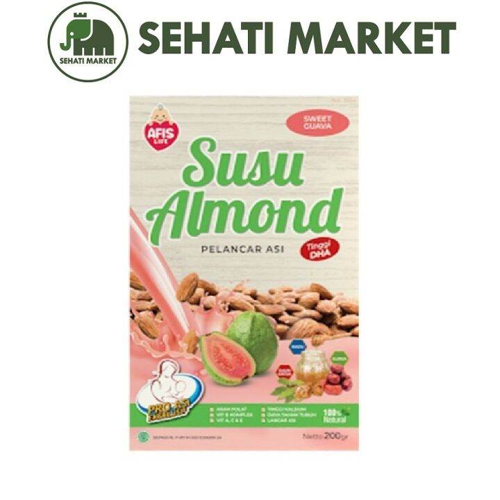 AFIS LIFE PELANCAR ASI SUSU ALMOND SWEET GUAVA 200gr | Lazada Indonesia AFIS LIFE PELANCAR ASI SUSU ALMOND SWEET GUAVA 200gr | Lazada Indonesia