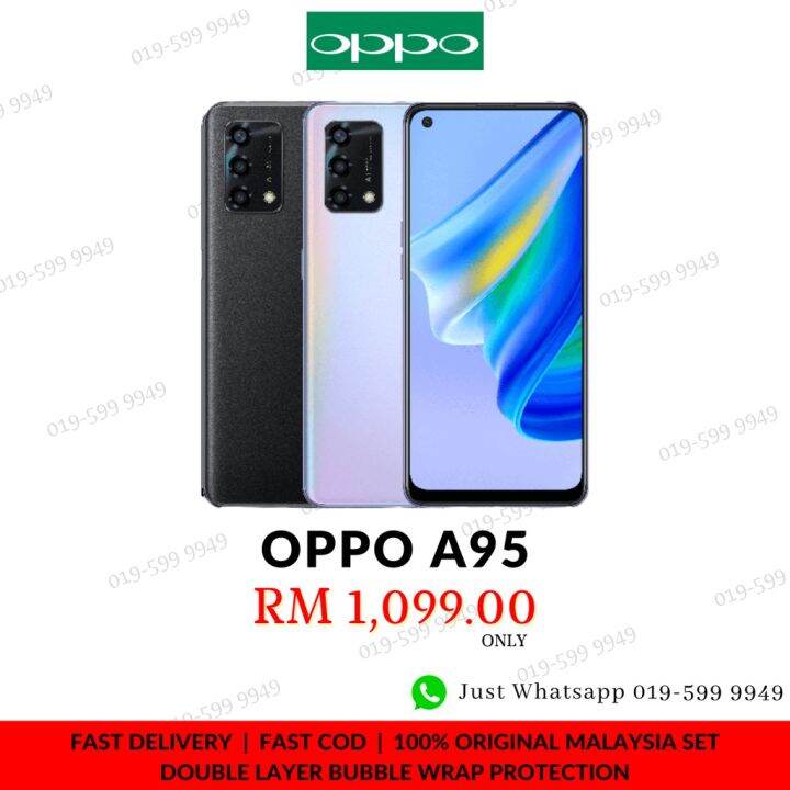 OPPO A95 (8GB RAM | 128GB ROM) with 1 Year OPPO Malaysia Warranty | Lazada