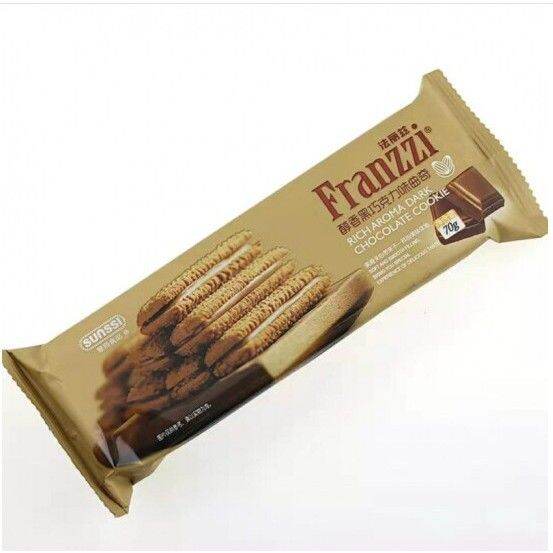 BISCUITS Sunssi Franzzi Rich Aroma Dark Chocolate Cookie 70g | Lazada