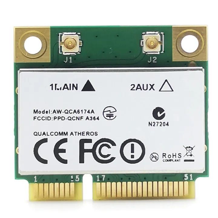 Atheros QCA6174 1200M 2.4G / 5G Dual Frequency Mini PCIE Wireless ...