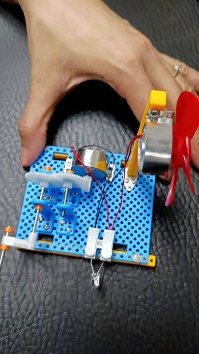 [Ready Stock] Kit Dinamo Generator Electric Fan Led Elektrik Kipas led ...