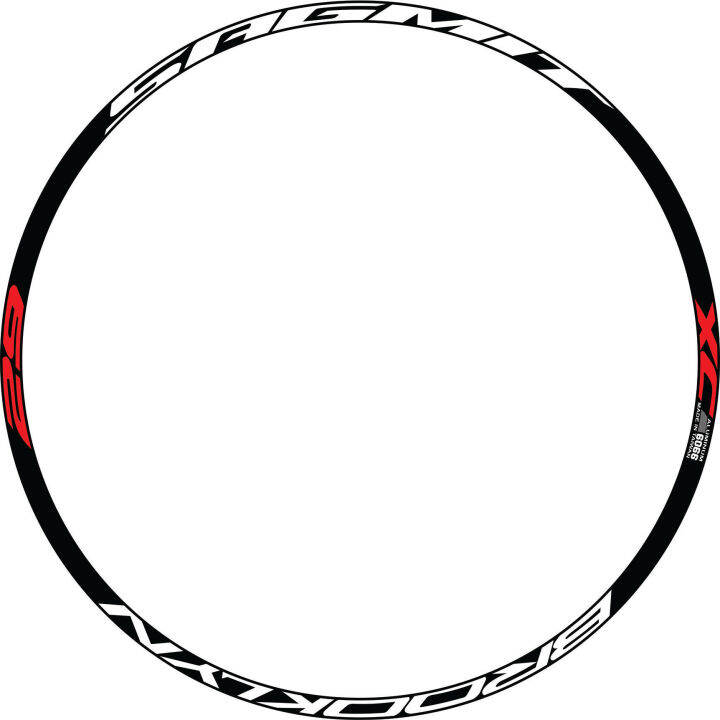 SAGMIT BROOKLIN STICKER DECALS 1 SET FOR 2 RIMS | Lazada PH