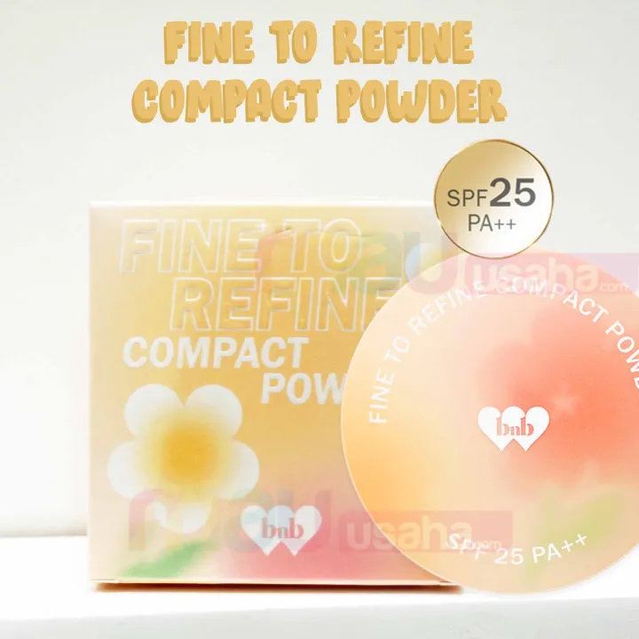 BNB barenbliss Korean Bloomatte Fine to Refine Compact Powder Bedak ...