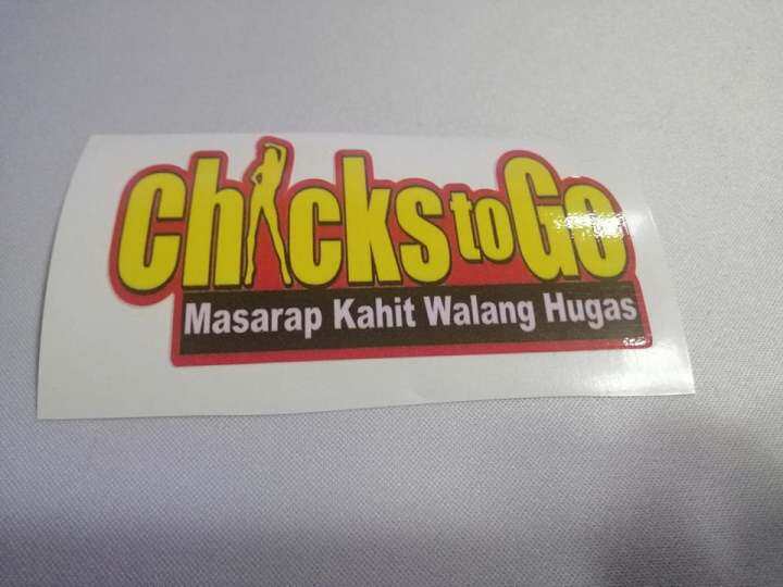 chicks to go sticker masara kahit walang hugas | Lazada PH