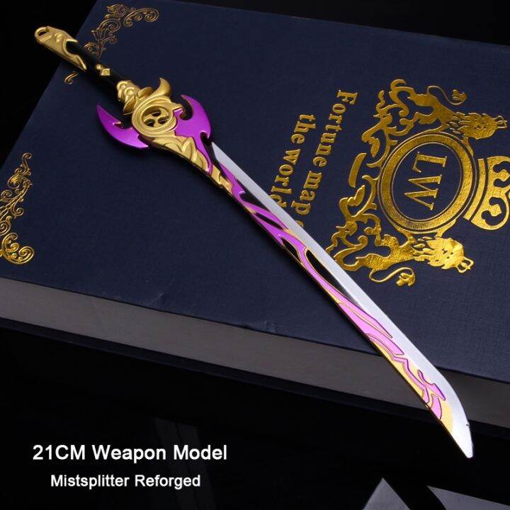 21CM Game Peripheral Alloy Weapon Genshin Impact Kamisato Ayaka One ...