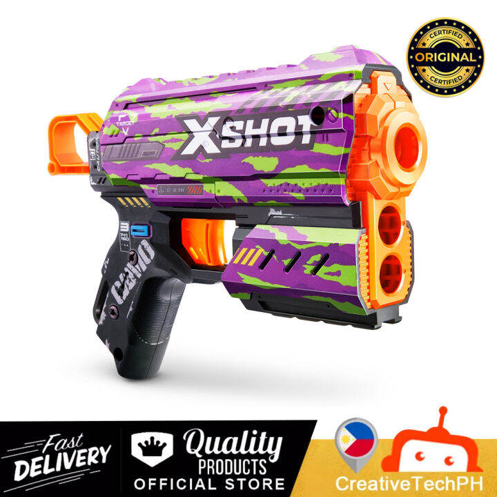 X-SHOT SKINS Menace (8 Dart) - Enigma Blaster | Lazada PH
