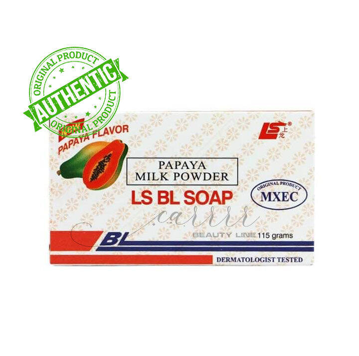 LS BL SOAP Papaya Milk Powder (115g) | Lazada PH