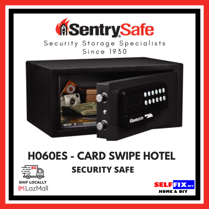 SentrySafe H060ES Hotel Safe - Sentry Safe Safebox w/ Reprogrammable ...