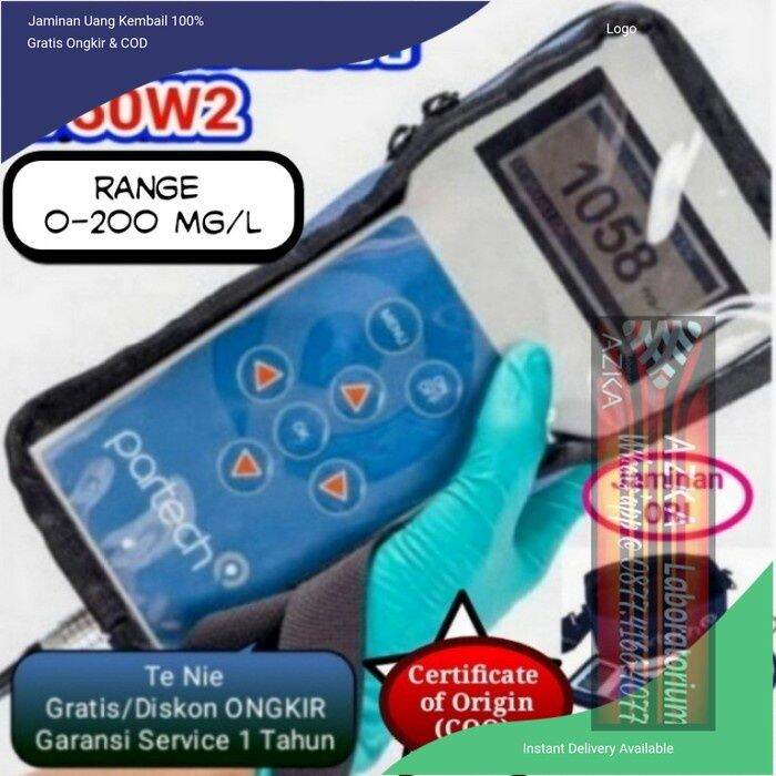 Partech TSS meter 750W2 Range 0-200 MG/L | Lazada Indonesia