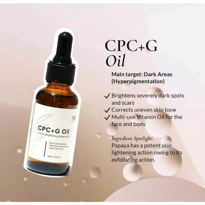 Sell like hot cakes CPC+g oil Brightening Oil | Lazada PH
