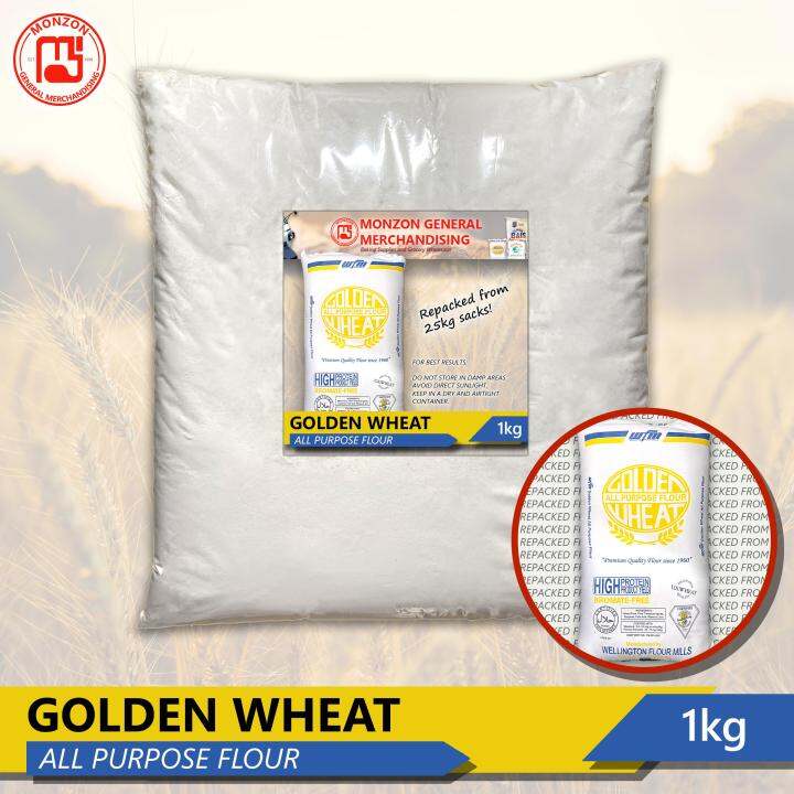 Golden Wheat All Purpose Flour 1kg (Repack) | Lazada PH