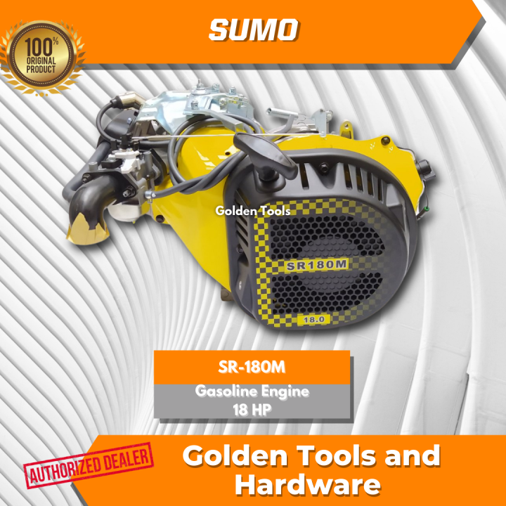 SUMO by RATO SR-180M Gasoline Engine 18HP [GOLDEN | SGE] | Lazada PH