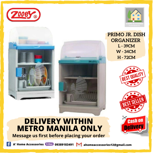 Zooey Primo Junior Dish Organizer / Dish Rack Cabinet Stock No. 869 ...