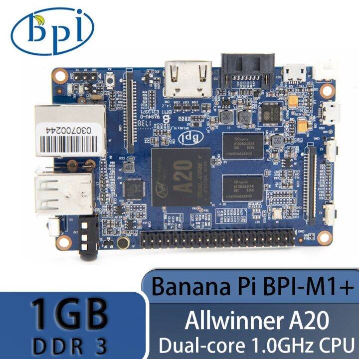 Banana Pi BPI-M1 + Allwinner A20 Perangkat Keras Sumber Terbuka Komputer Papan Tunggal Dual-Core ...